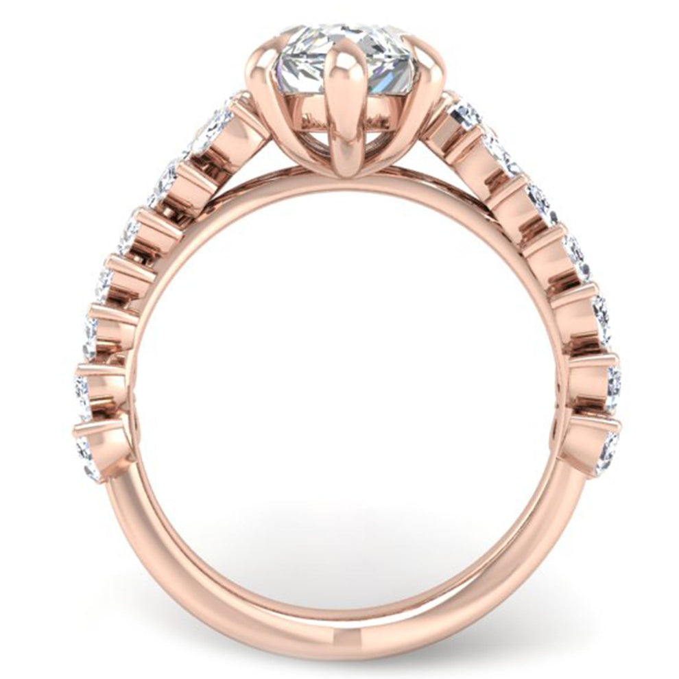 Ben Garelick Andromeda 2 Carat Marquise Diamond Engagement Ring