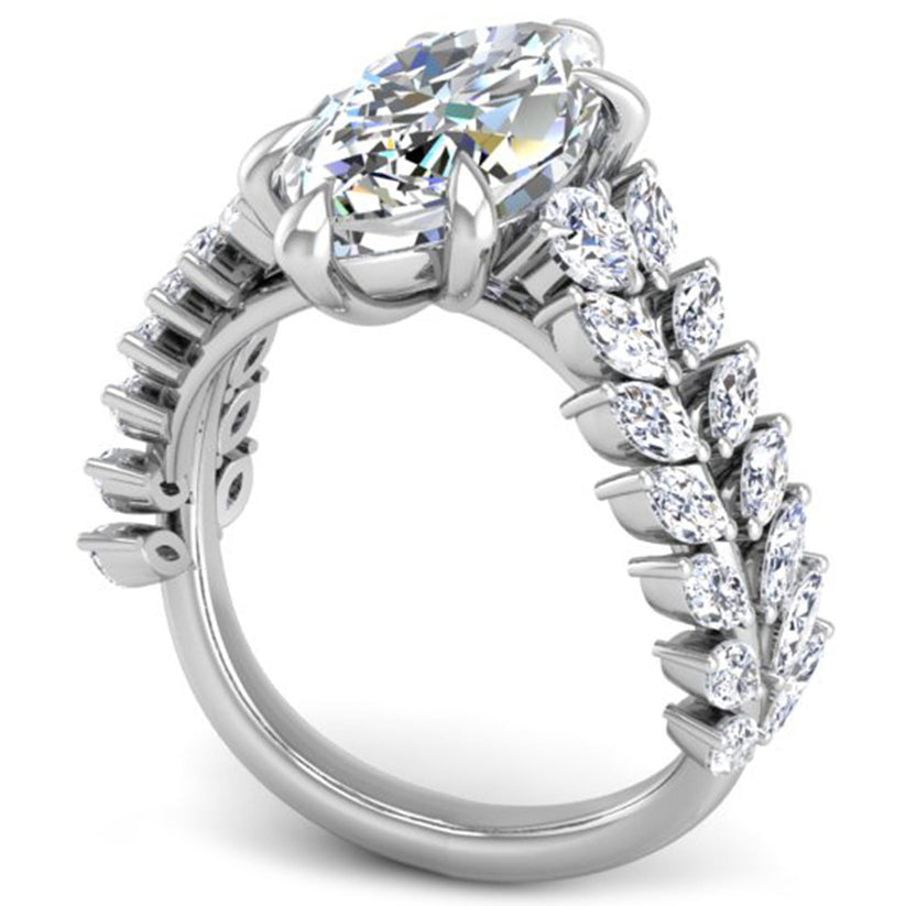 Ben Garelick Andromeda 2 Carat Marquise Diamond Engagement Ring