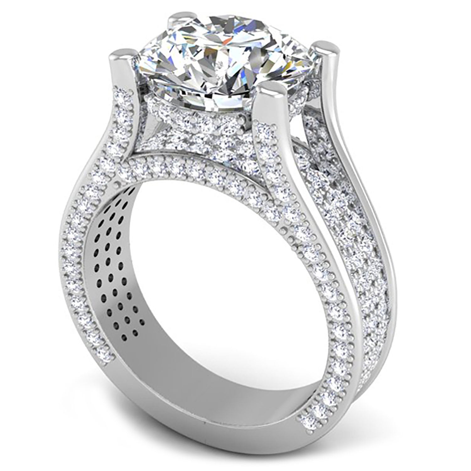 4 Carat Diamond Engagement Rings | GIA & IGI Certified | Ben Garelick