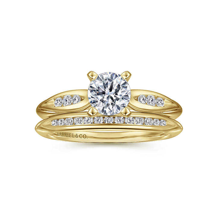 Gabriel & Co. Quinn Diamond Channel Set Engagement Ring-ER11749R3W44JJ ...